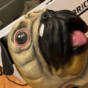 Other | Pug Latex Halloween Mask Heshe Is So Realistic Adult Size ...